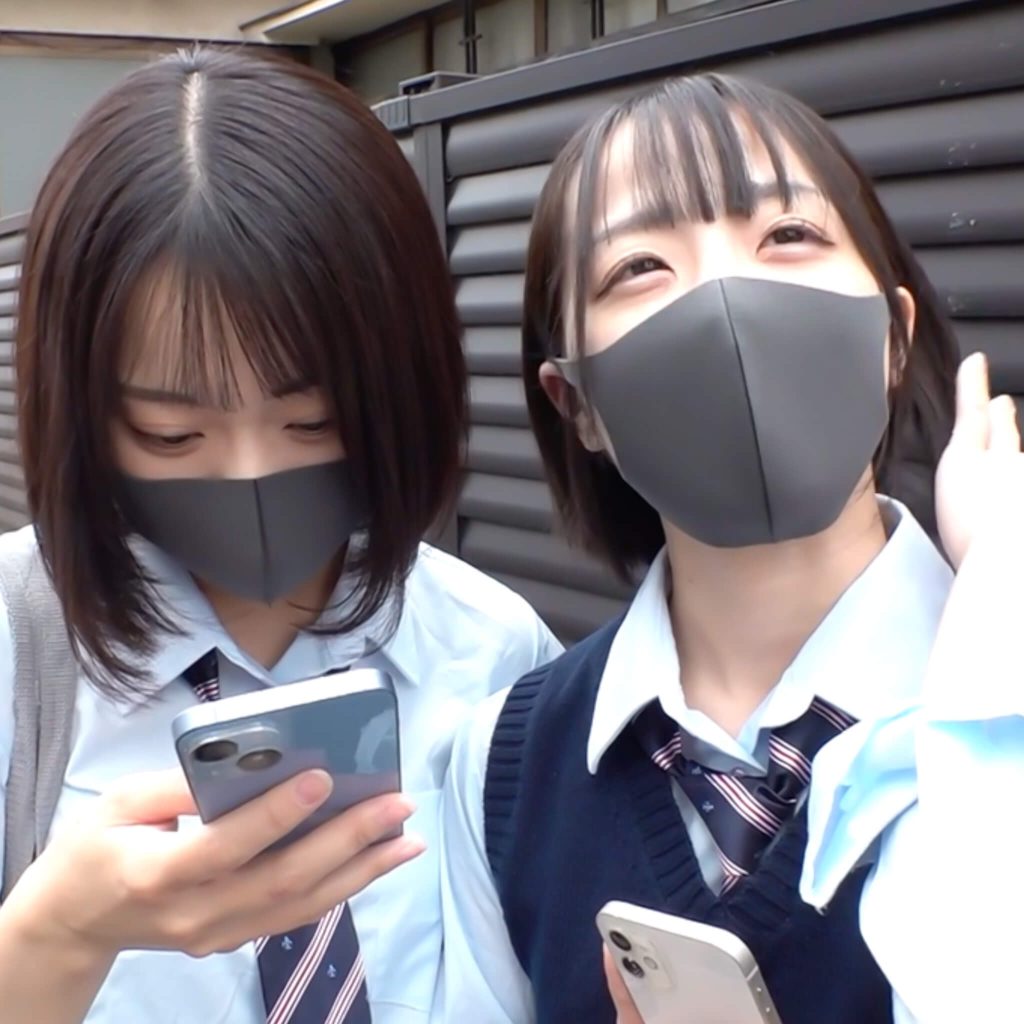 【ミコ＆イト】二人の塩対応P活女子が描く静かな距離感｜smus063｜小島みこ・赤名いと｜素人ムクムク-塩- - ボイスAVI